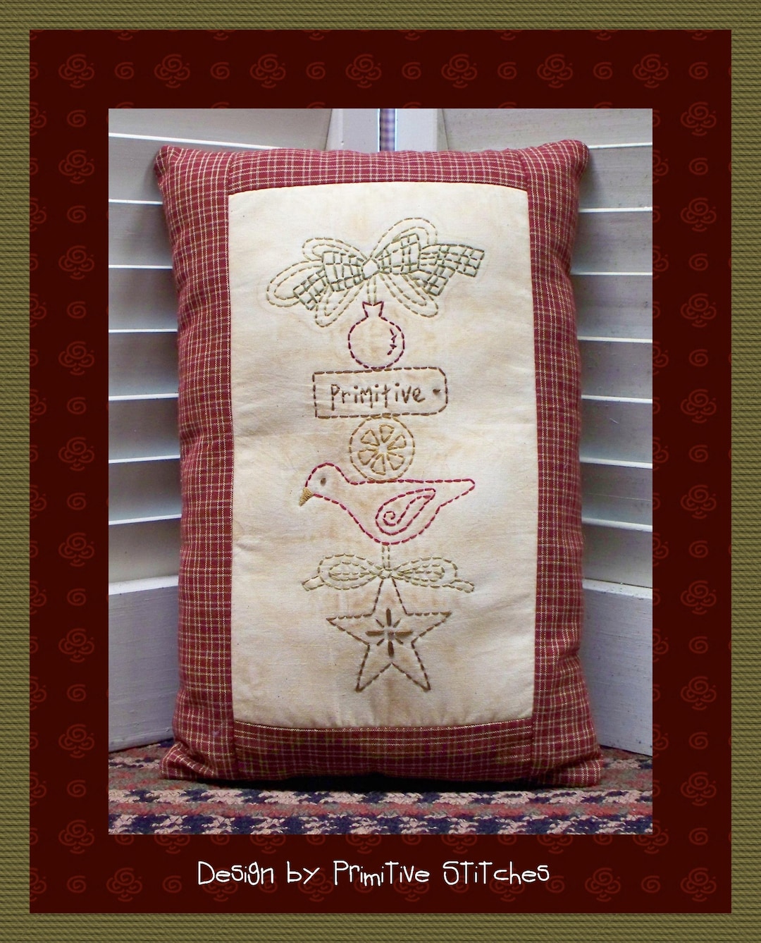Primitive Swag-primitive Stitchery E-PATTERN by Primitive Stitches ...