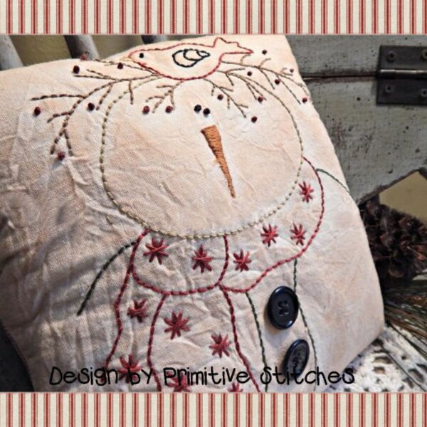 Primitive Snowman Patterns - Etsy