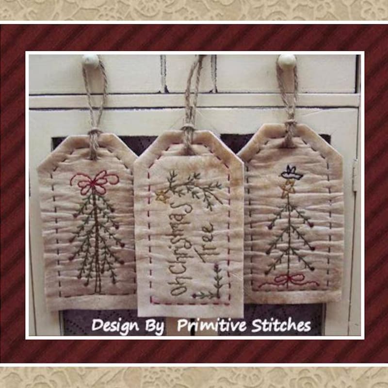 Primitive Tags - Etsy