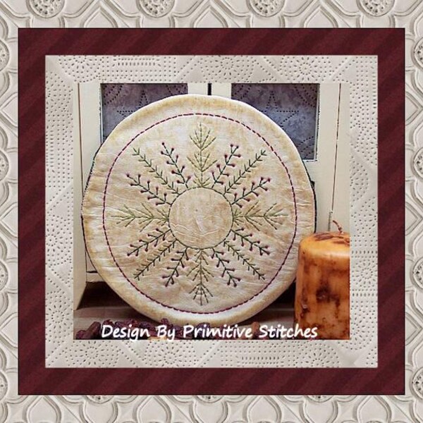 Candle Mat Pattern - Etsy