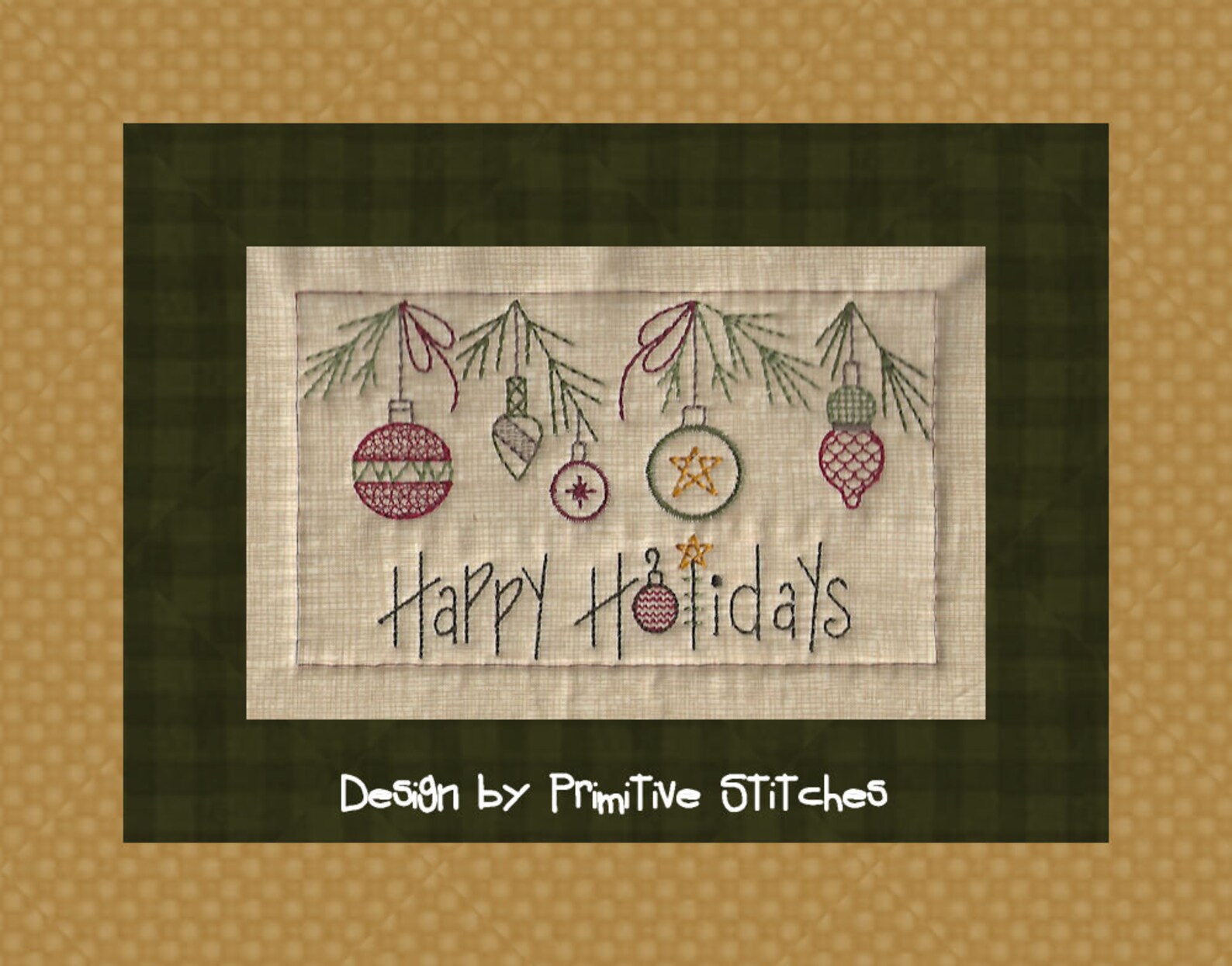 NEW-MACHINE Embroidery-happy Holidays-5x7-colorwork - Etsy