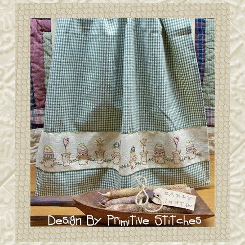 Spring Sampler-primitive Stitchery Pattern E-pattern-instant | Etsy