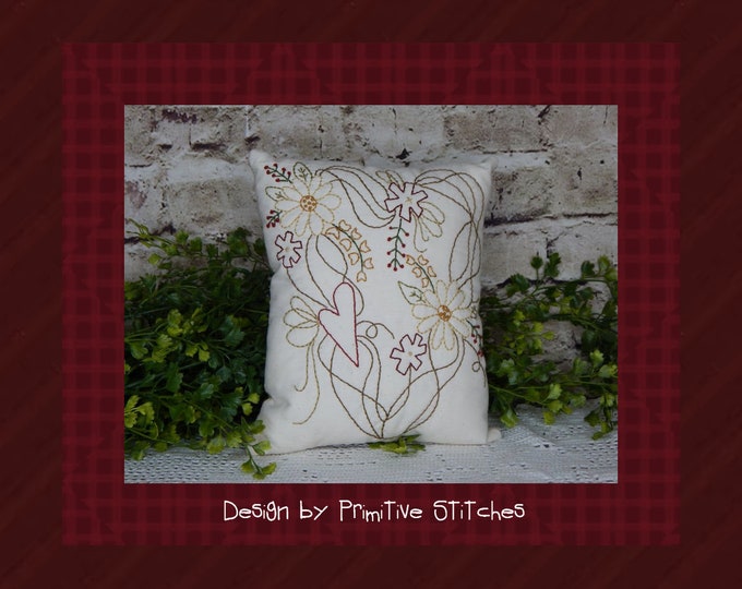 Summer Sampler-primitive Stitchery E-pattern-by Primitive Stitches ...