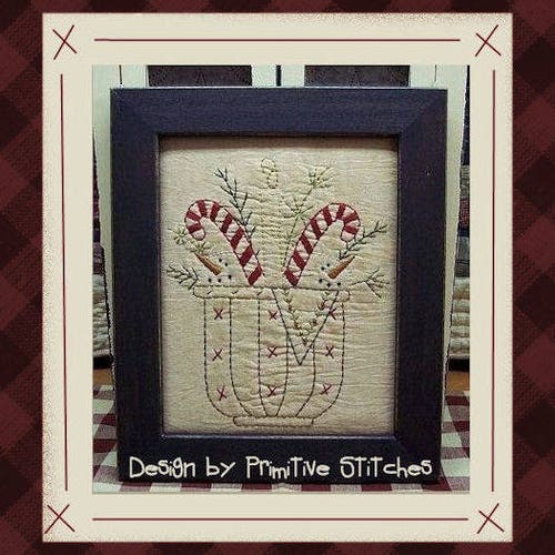 Love Heartstrings-primitive Stitchery E-PATTERN-INSTANT - Etsy