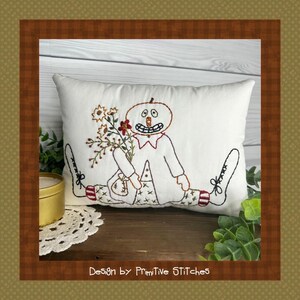 Jack-primitive Stitchery E-pattern by Primitive Stitches-instant Download - Etsy