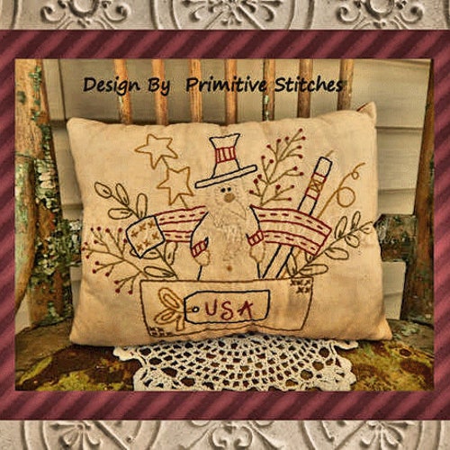 Fall Plantings-primitive Stitchery E-PATTERN by Primitive - Etsy