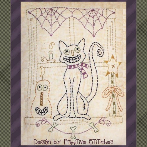 Fall Sampler-primitive Stitchery E-PATTERN by Primitive | Etsy