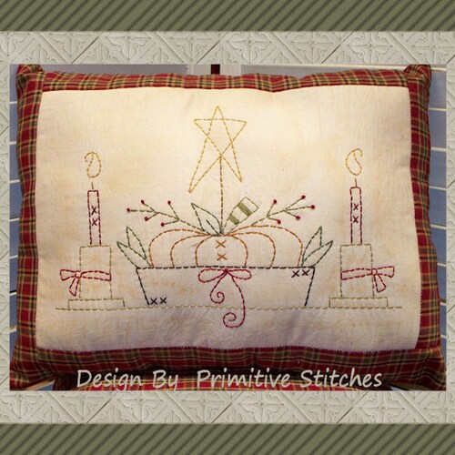 Fall Gathering-primitive Stitchery E-PATTERN by Primitive - Etsy