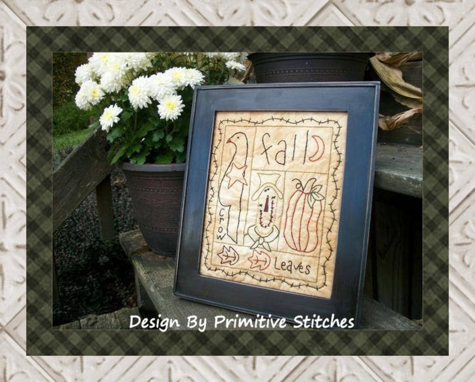 Fall Sampler-primitive Stitchery E-PATTERN by Primitive - Etsy