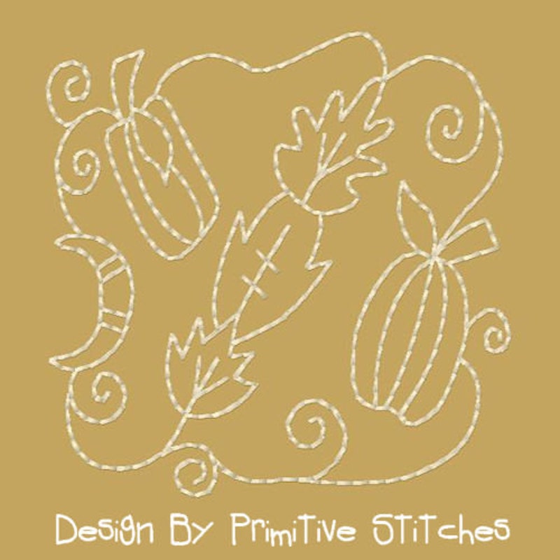 Redwork Quilt - Etsy