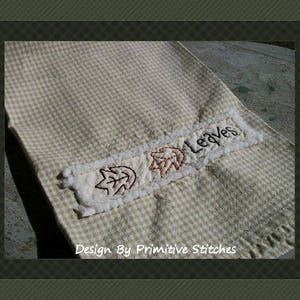 Fall Sampler-primitive Stitchery E-PATTERN by Primitive Stitches ...