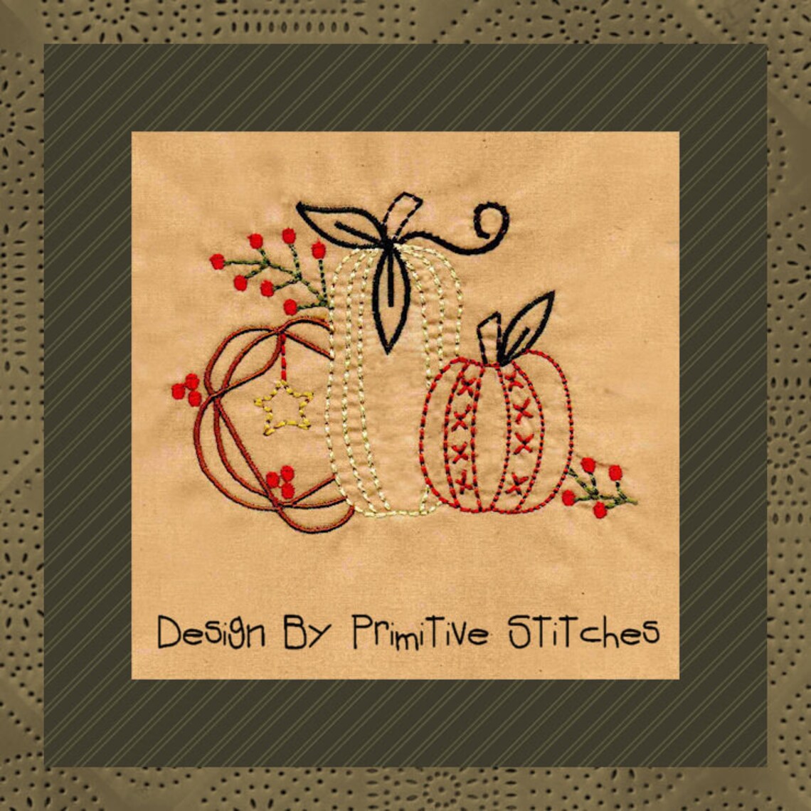 MACHINE Embroidery-autumn Gatherings 1fall-4x4-cw - Etsy