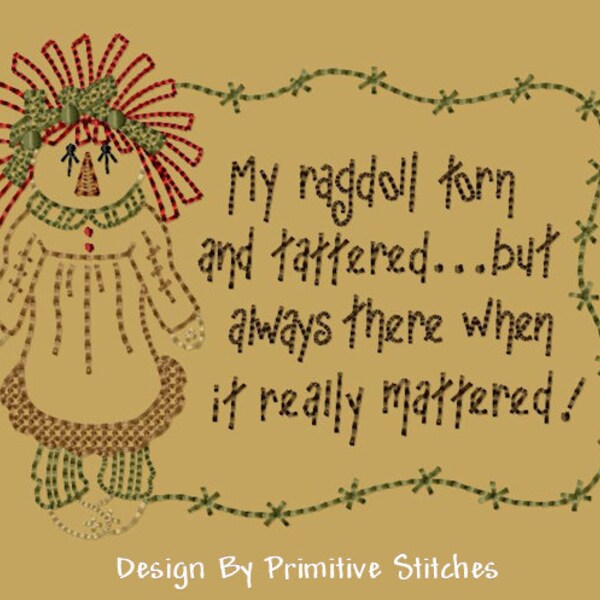 Tattered Stitches Embroidery Designs - Etsy