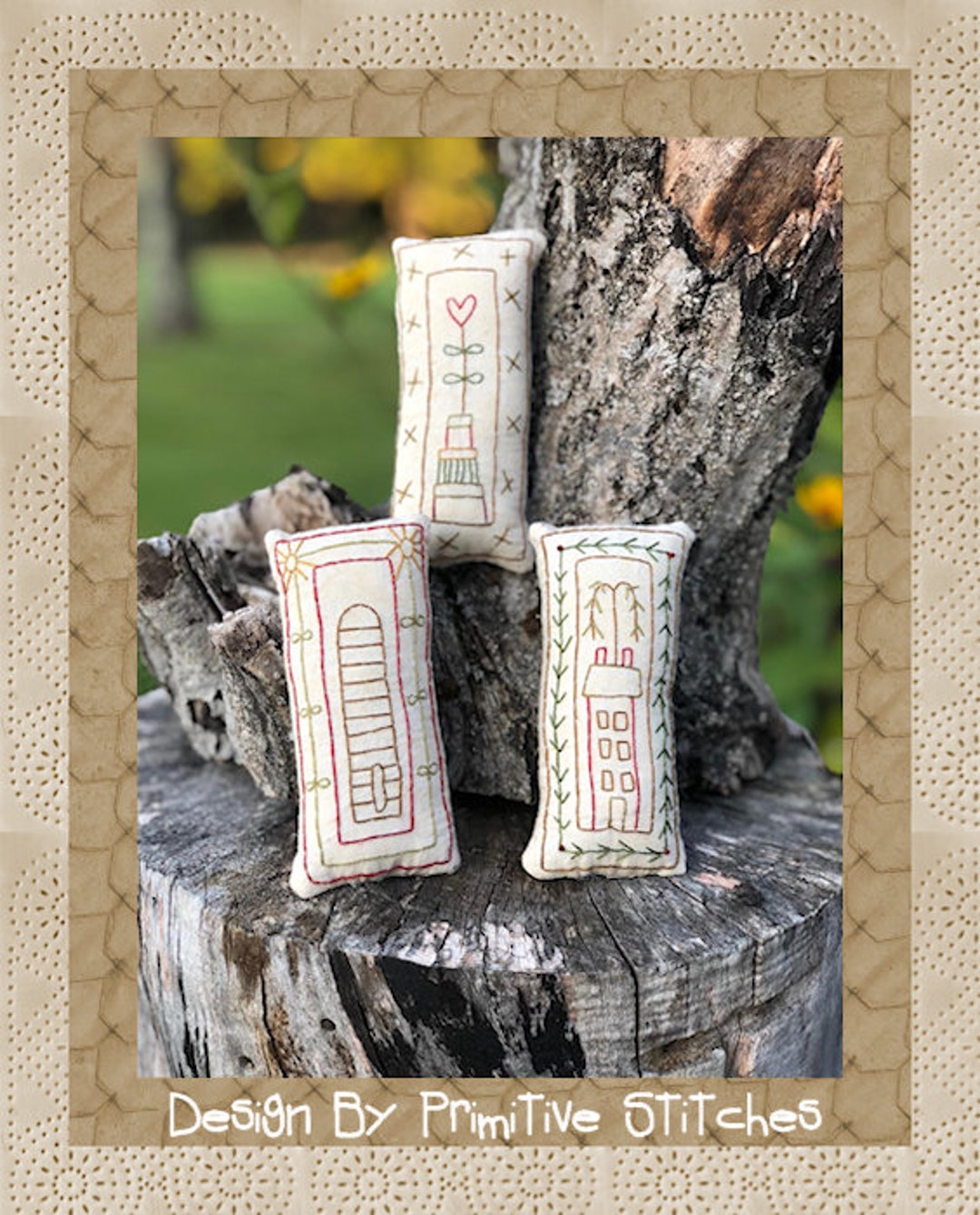 Primitive Bowl Filler 1-primitive Stitchery E-PATTERN-INSTANT DOWNLOAD ...