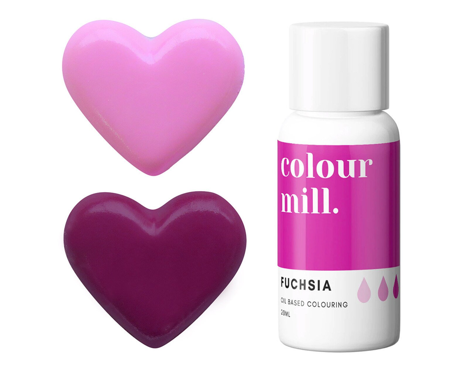 Fuchsia Colour Mill Oil Based Food Coloring Fuchsia Food - Etsy