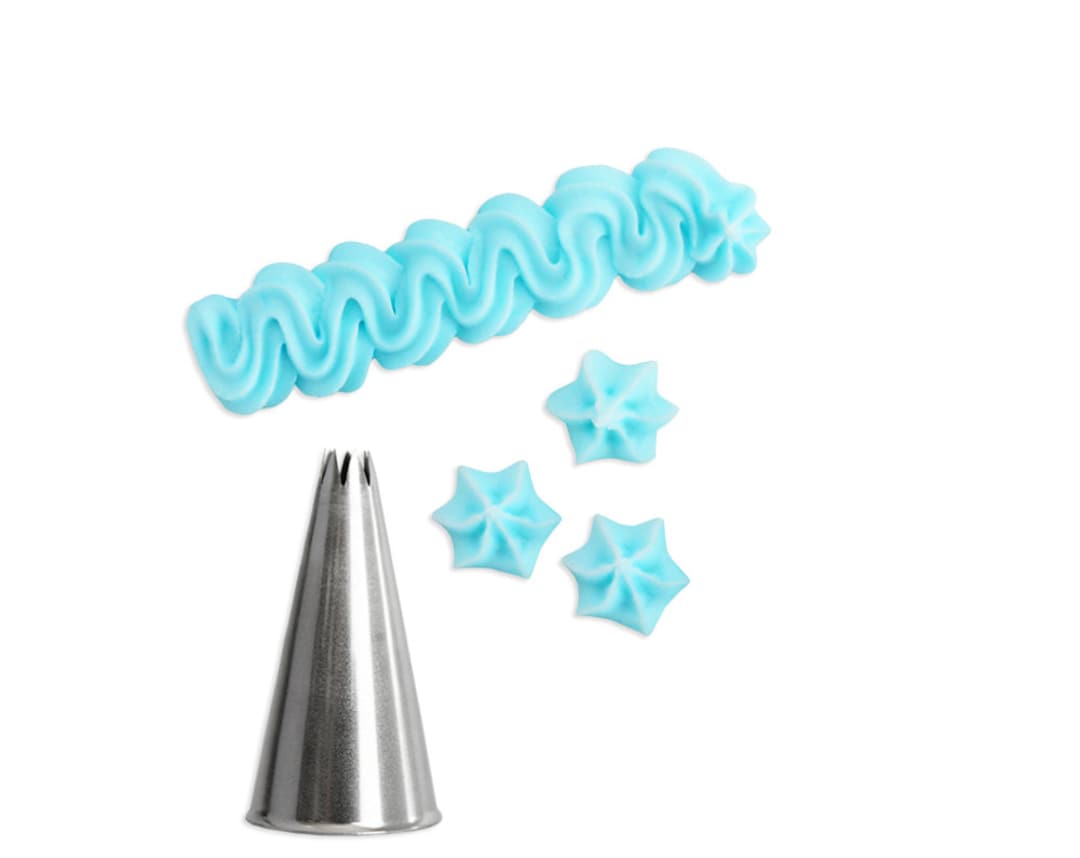 Star Decorating Tip #16 - A Star #16 Decorating Tip for Piping Shells ...