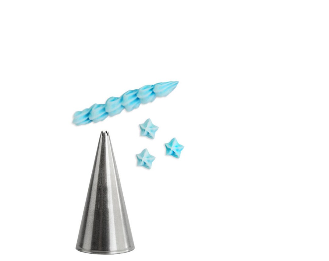 Star Decorating Tip #14 - A Star #14 Decorating Tip for Piping Shells ...