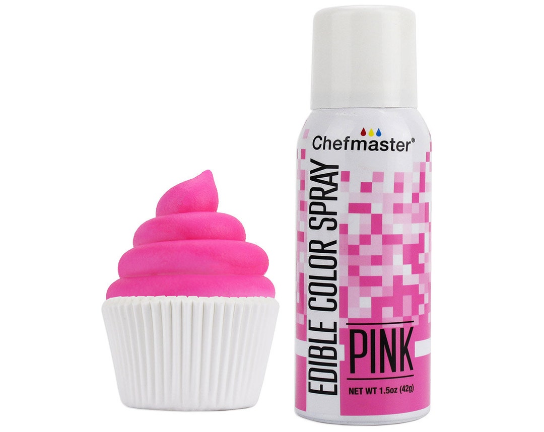 Pink Chefmaster Spray Food Coloring Brighten Your Treats With Our Easy ...