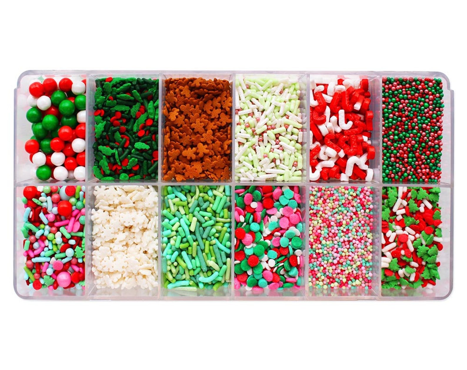 Christmas Party Sprinkle Box a Fun Festive Sprinkle - Etsy