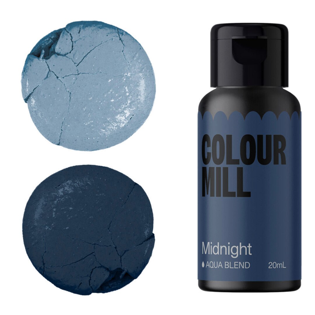 Midnight Blue Colour Mill Water Based Food Coloring - Etsy