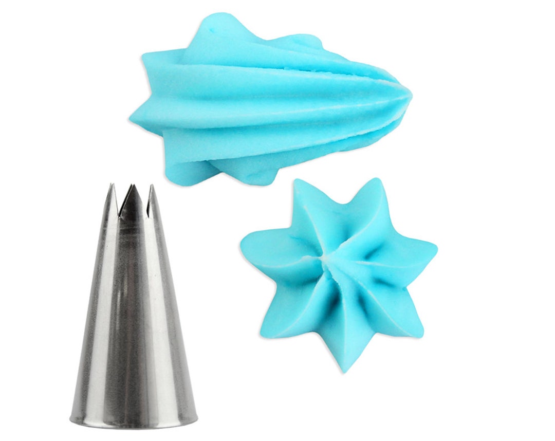 Star #825 Cupcake Decorating Tip -star Tip for Piping Shells, Swirls ...