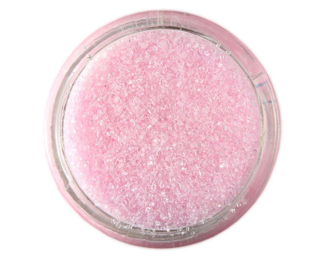 Pastel Pink Sanding Sugar light pink sprinkles for | Etsy
