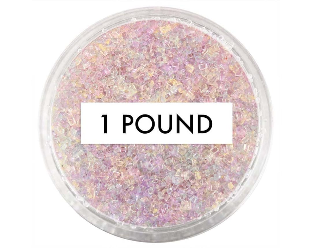 Pastel Rainbow Sanding Sugar 1 Pound - Pretty Pastel Rainbow Fine Sugar ...