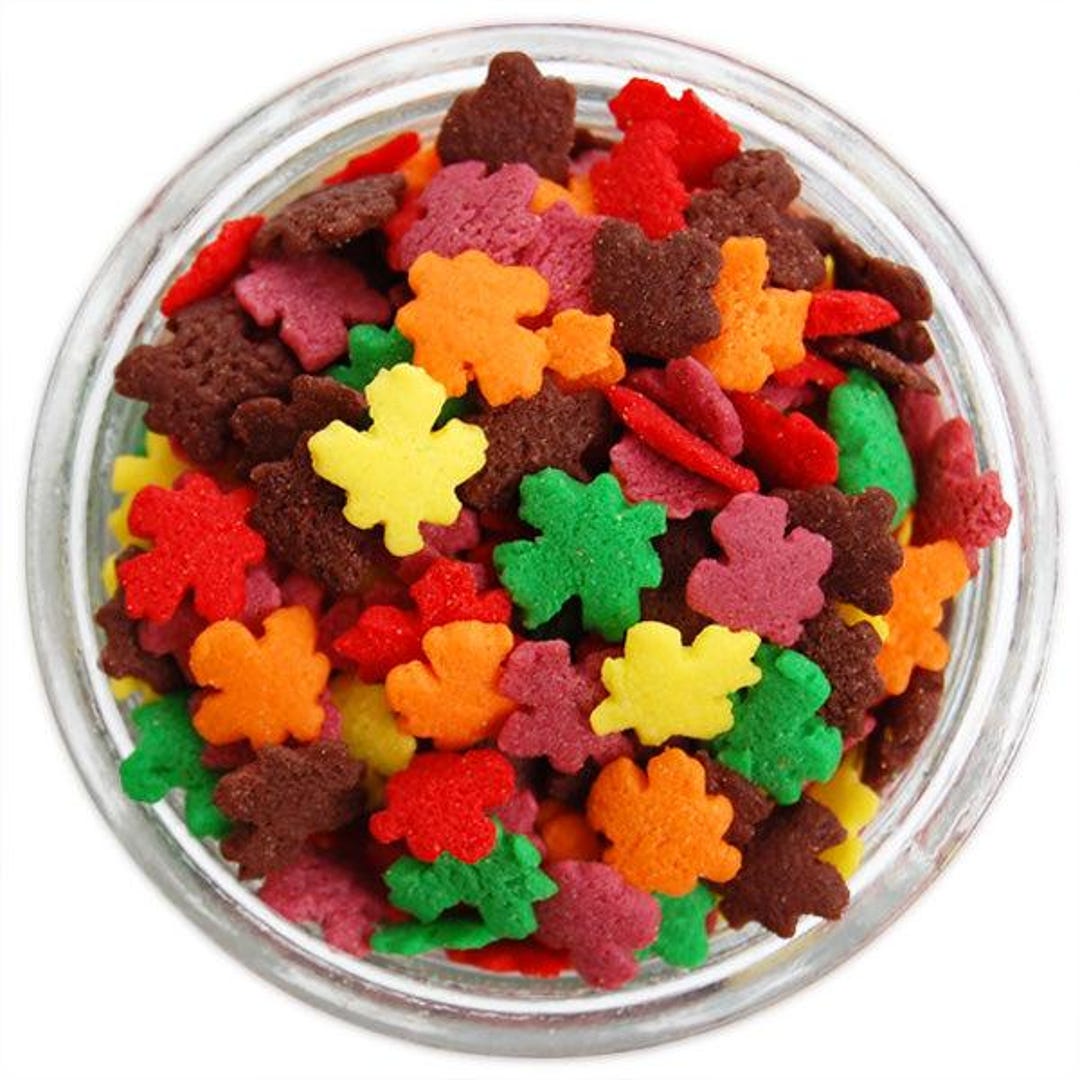 Autumn Leaf Sprinkles - Etsy