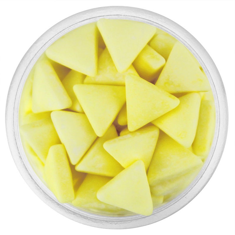 Yellow Triangles - Etsy
