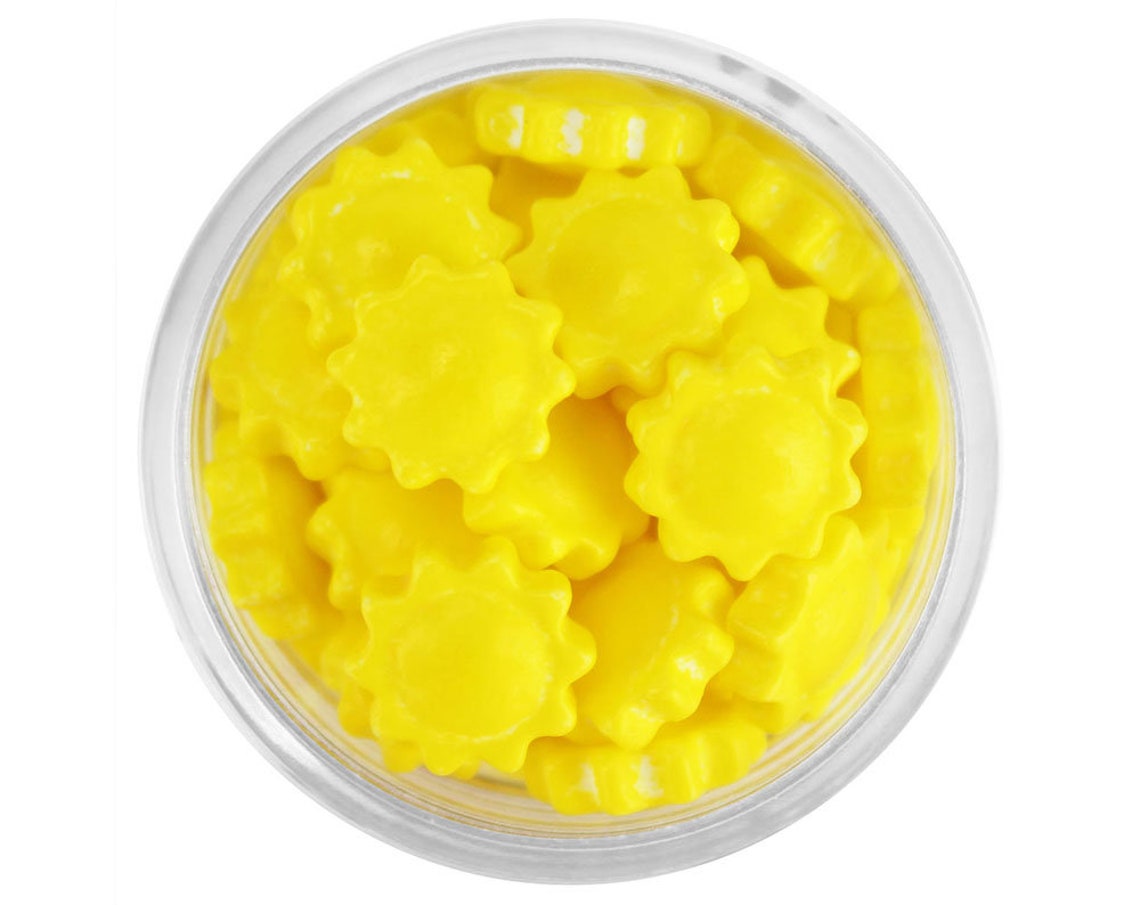 Yellow Sun Candy Sprinkles Cute Yellow Sun Sprinkles for - Etsy