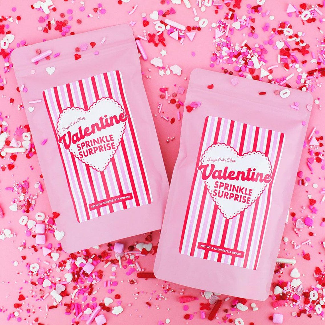 MINI Valentine Sprinkle Surprise Bag - Etsy