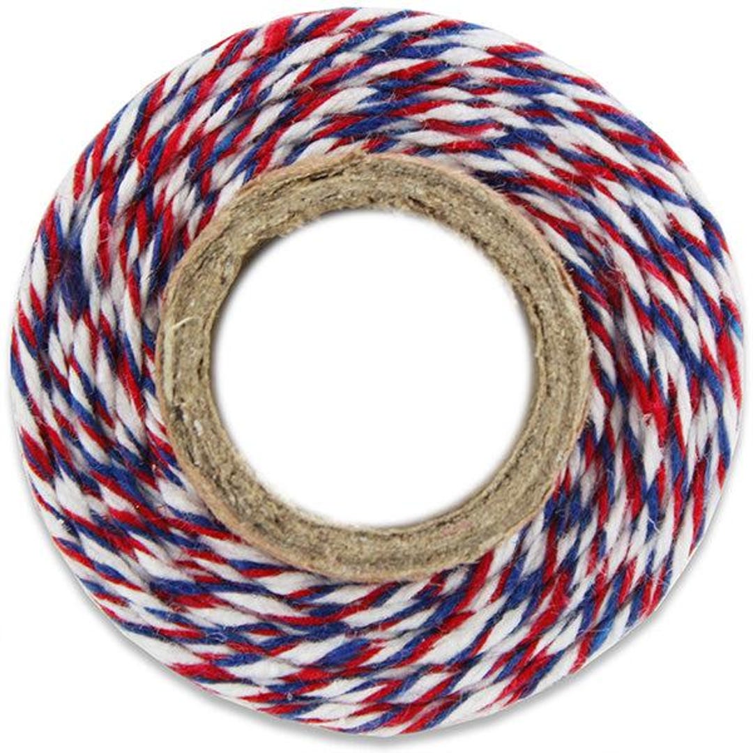 Patriotic Striped Bakers Twine - Etsy