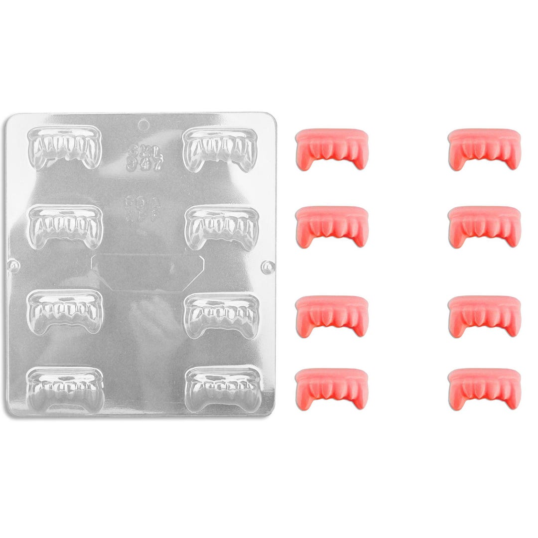 Vampire Teeth Chocolate Mold - Etsy