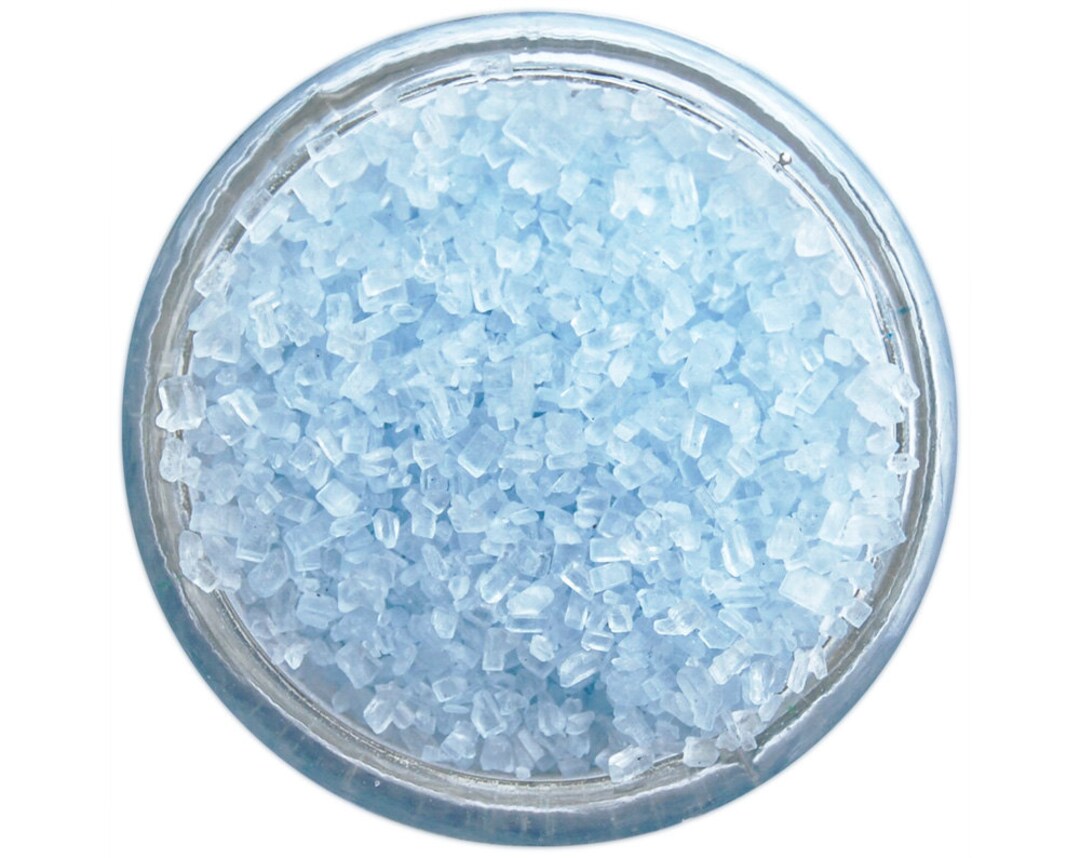 Soft Blue Chunky Sugar Pastel Light Blue Sugar Crystals - Etsy