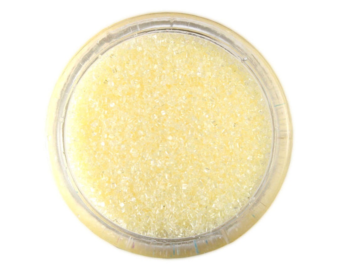 Pastel Yellow Sanding Sugar Light Yellow Sprinkles for - Etsy