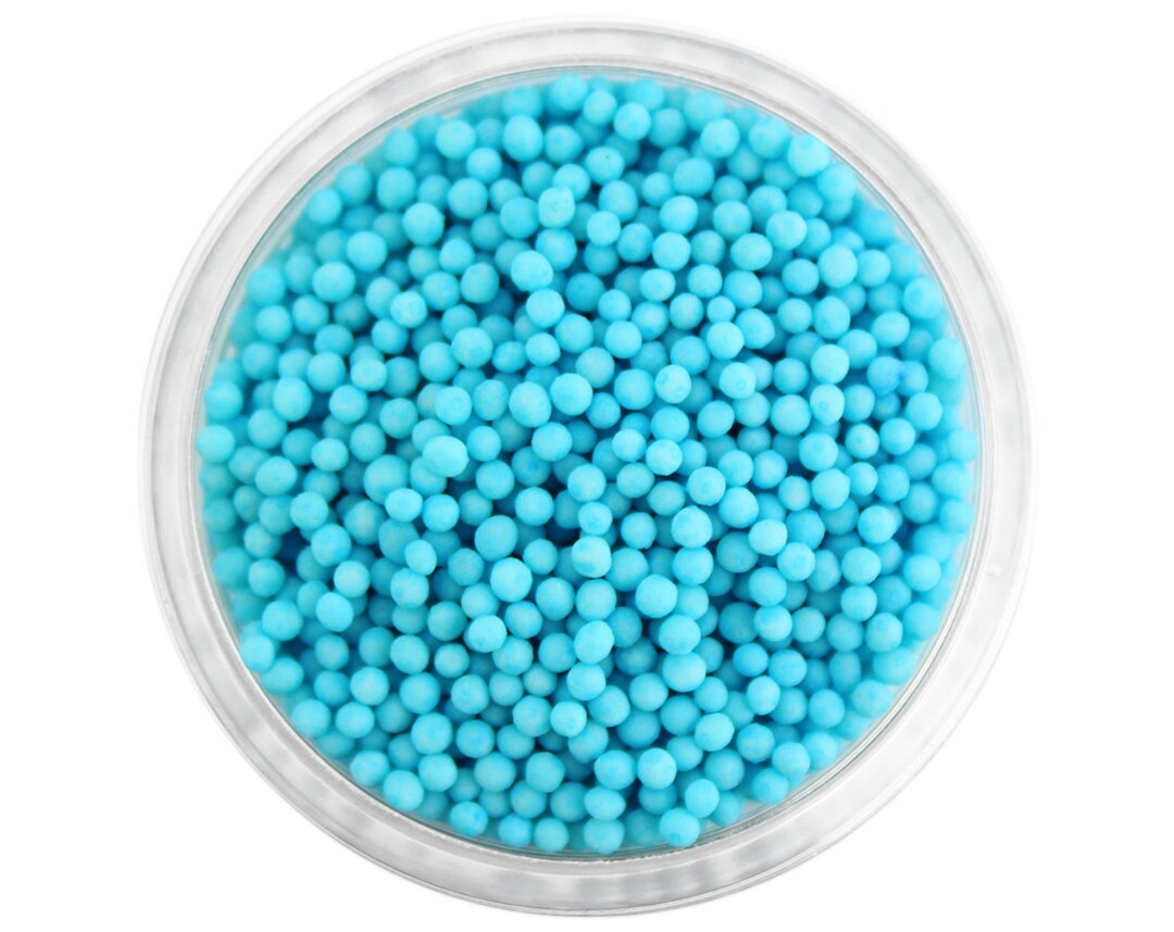 Sky Blue Non-pareils - Tiny Pretty Sky Blue Sprinkles for Decorating ...