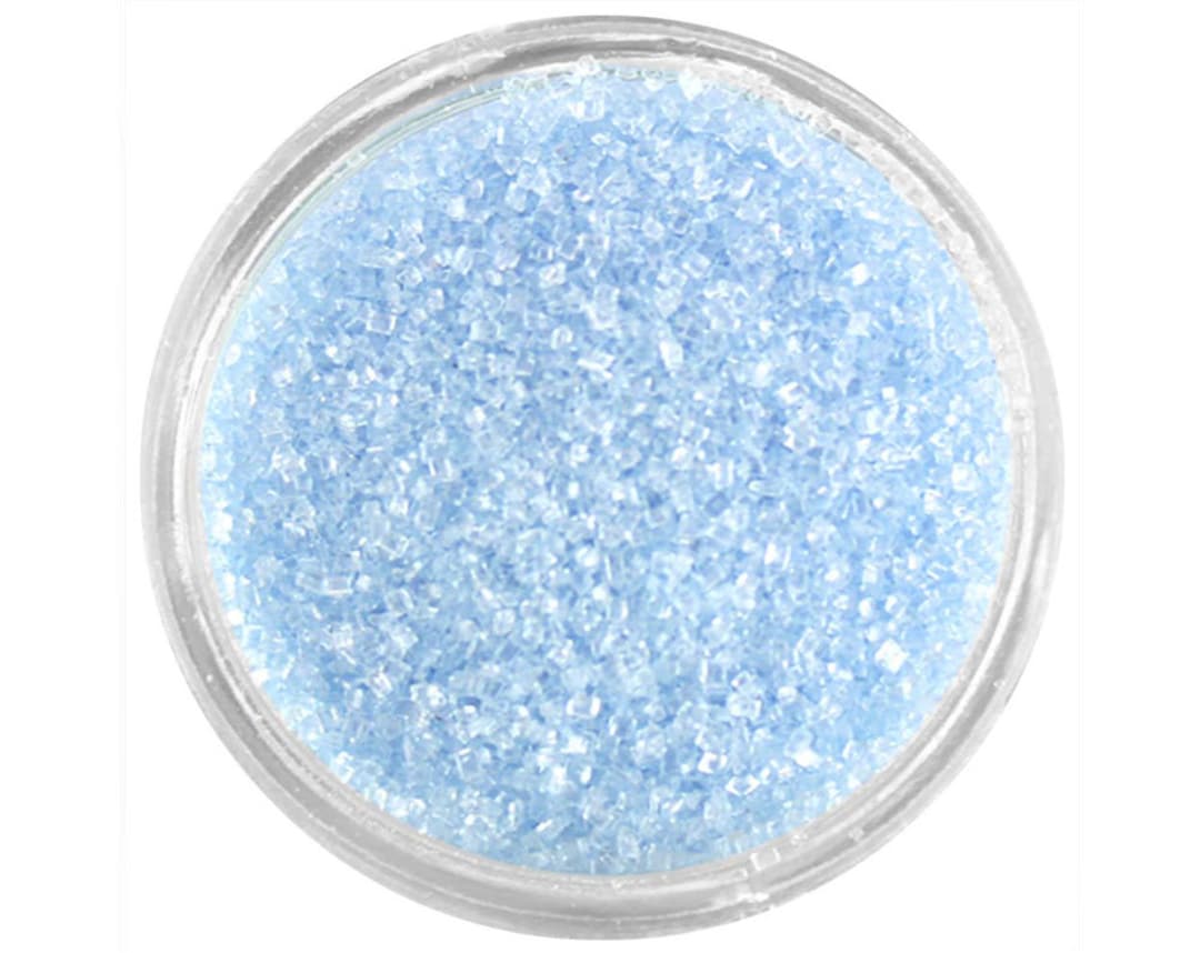 Soft Blue Sanding Sugar - Pastel Blue Sprinkles for Decorating Cupcakes ...