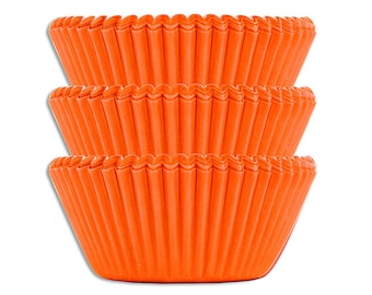Orange Cupcake Cups | Etsy
