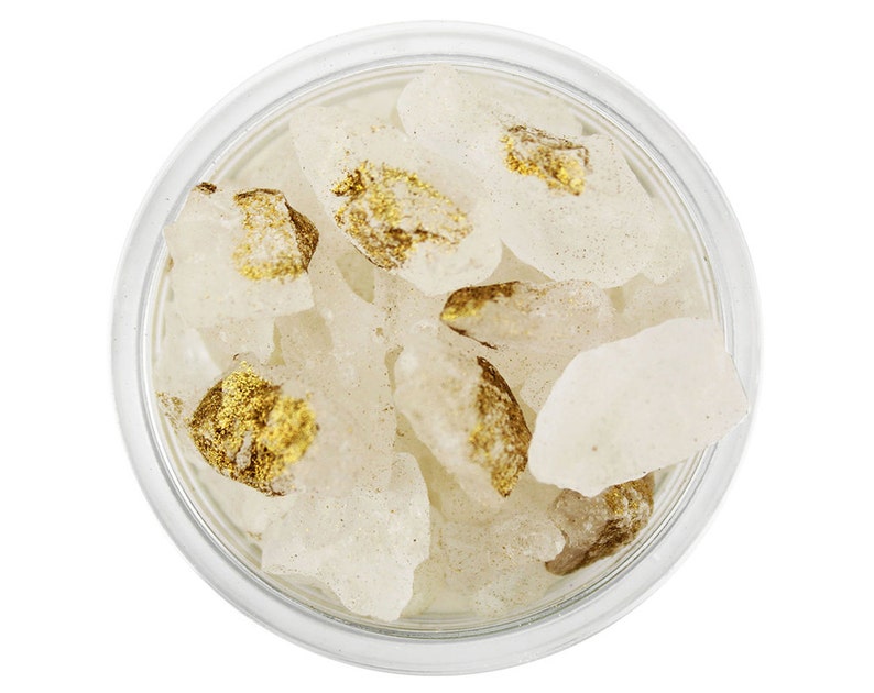 Diamond Gem Sugar - White Rock Sugar With Flecks of Edible Gold, Edible ...