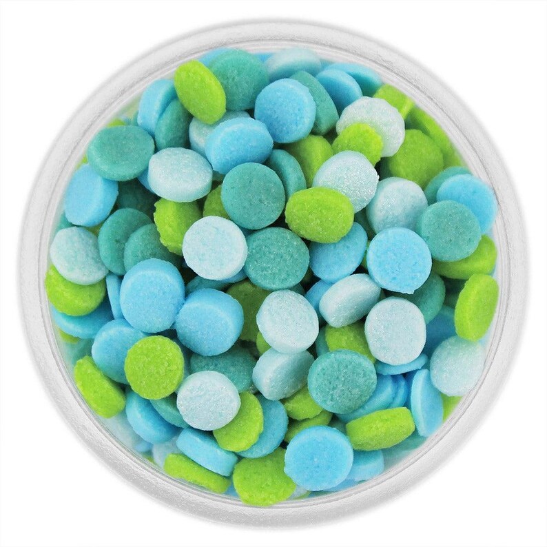 Sea Glass Confetti Dot Sprinkles - Etsy