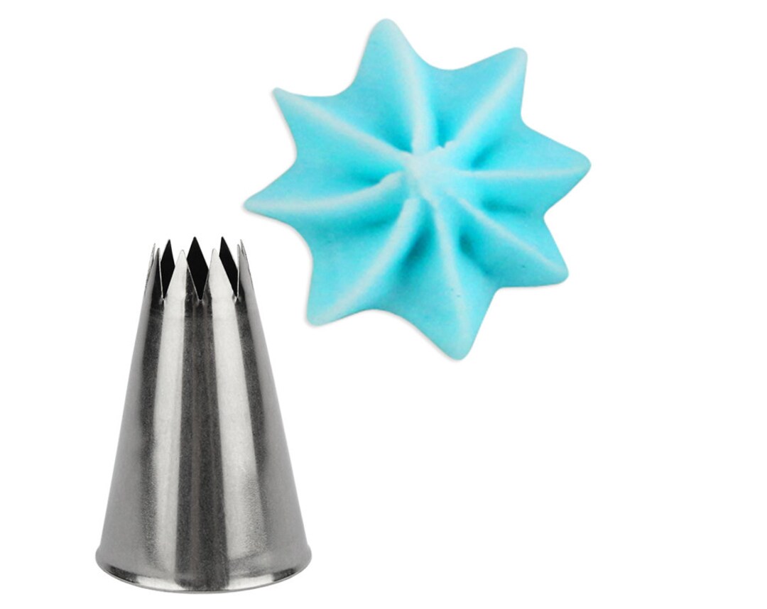 Star #827 Cupcake Decorating Tip -star Tip for Piping Shells, Swirls ...