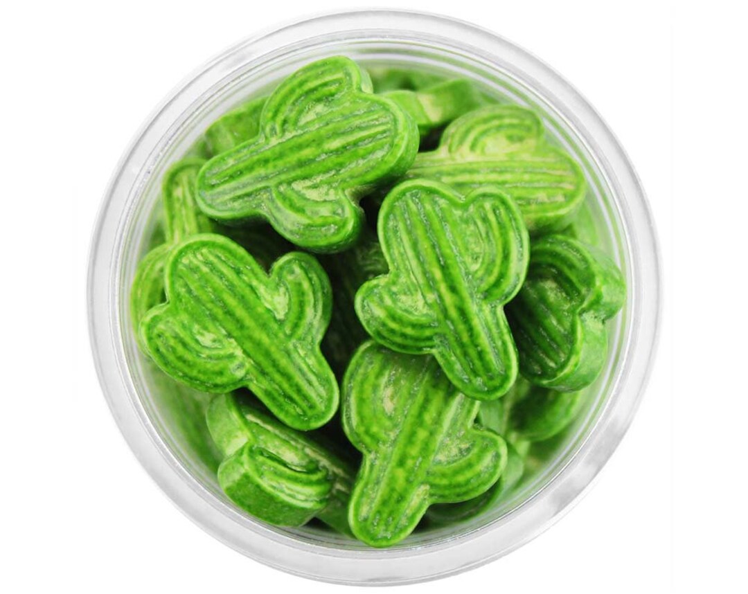 Green Cactus Candy Sprinkles- Cute Little Cacti, Green Cactus Candy ...