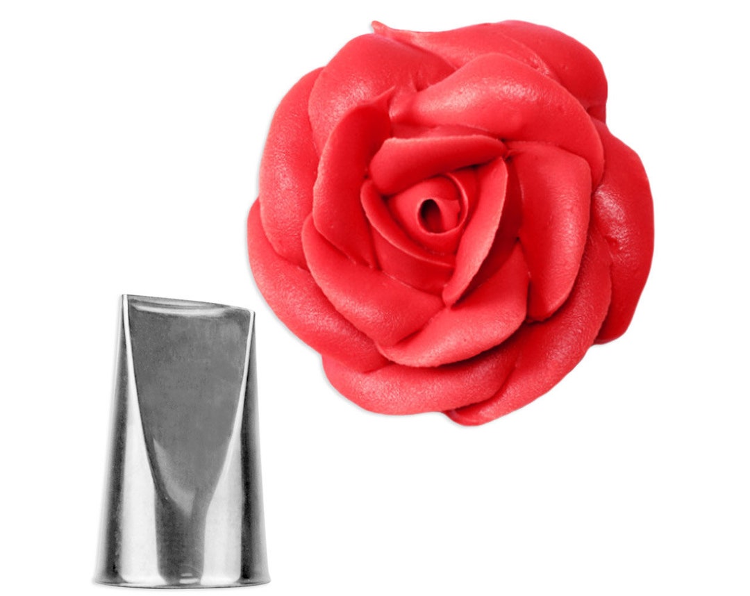 Large Rose Decorating Tip #127 - A Rose #127 Decorating Tip for Piping ...