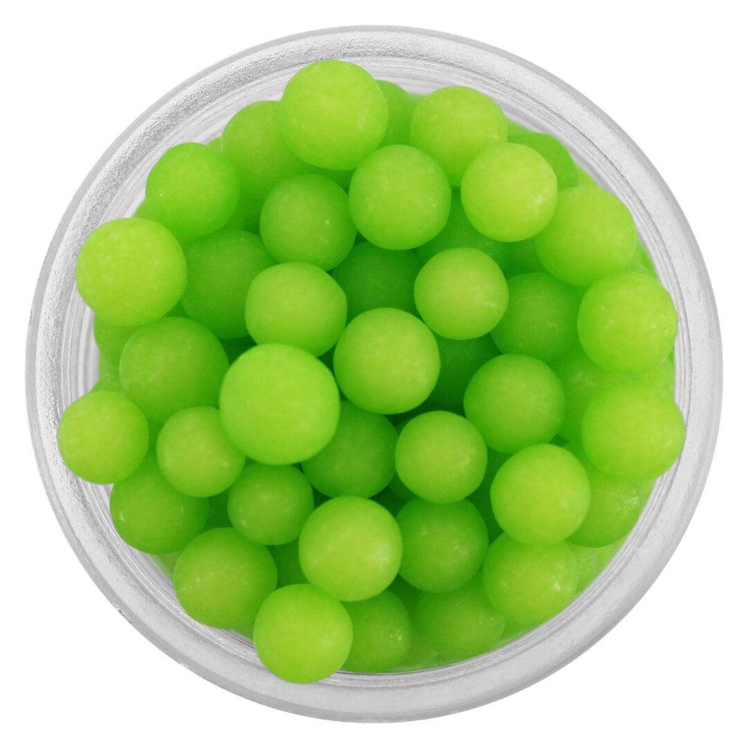 Matte Lime Green Sugar Pearls 5-6MM - Etsy