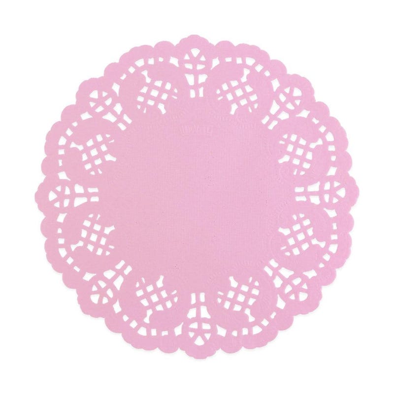 Pink Paper Doilies - Etsy