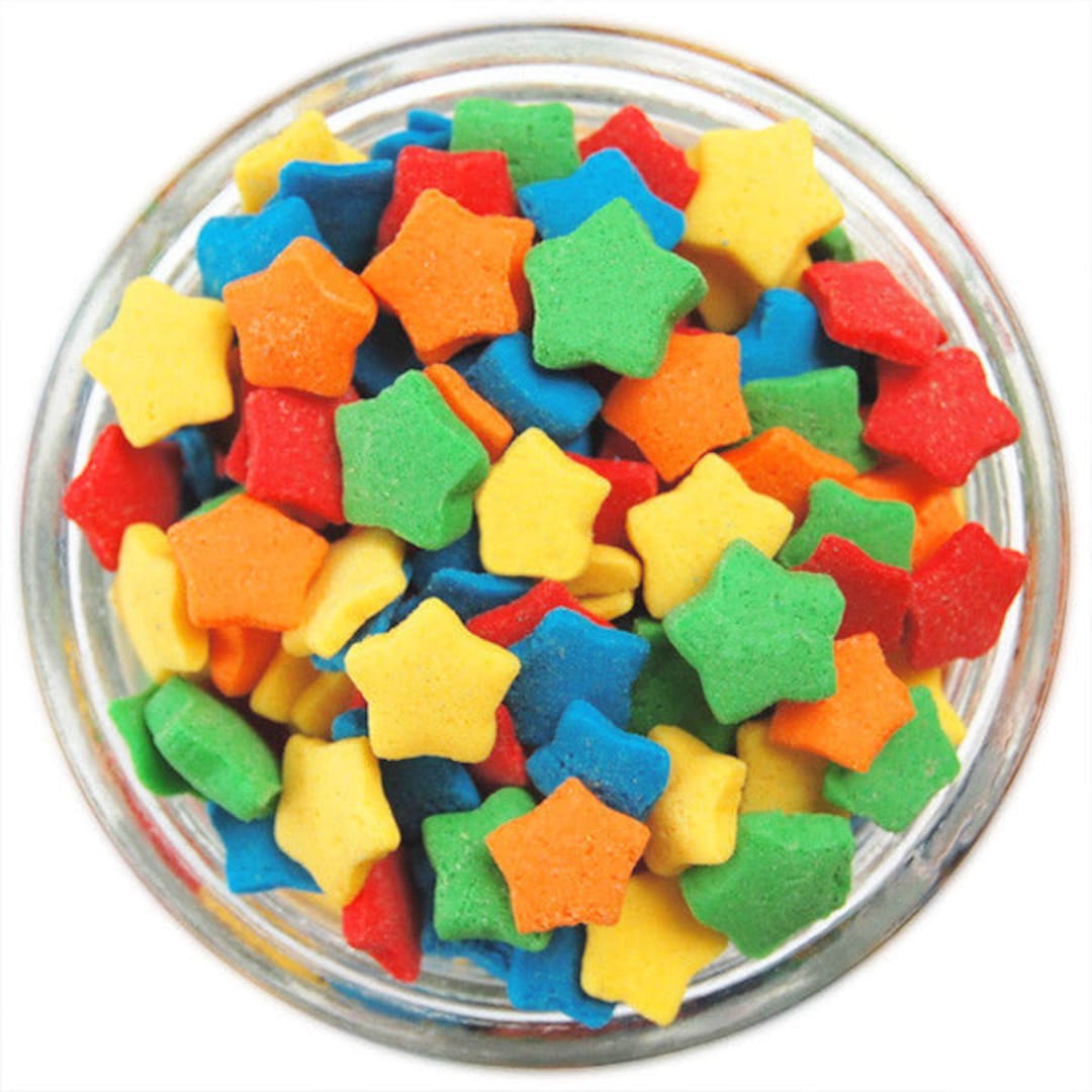 Rainbow Star Sprinkles - Etsy
