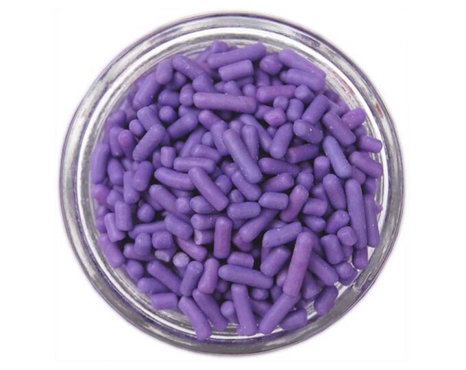 Lavender Jimmies Pretty Lavender Sprinkles for Decorating - Etsy