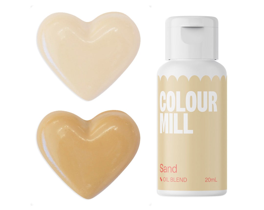 Sand Colour Mill Oil Based Food Coloring - Tan Food Coloring With ...