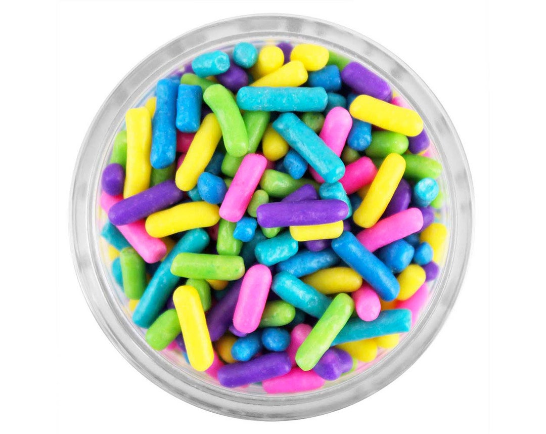 Hyper Color Jimmies Blend - an Exclusive Mix of Classic Soft Jimmies in ...