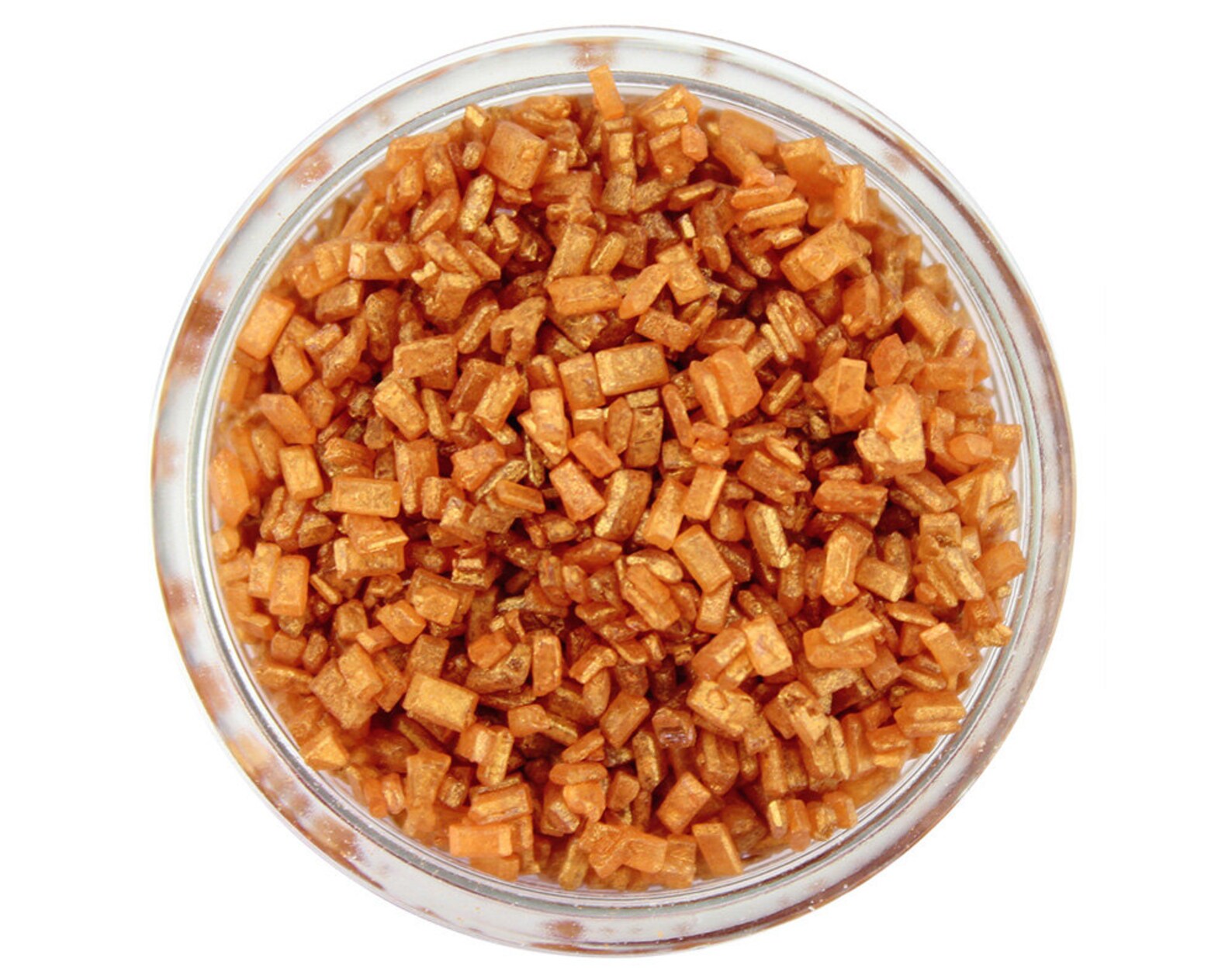 Copper Chunky Sugar - Metallic Copper Sugar Crystals Sprinkles for ...